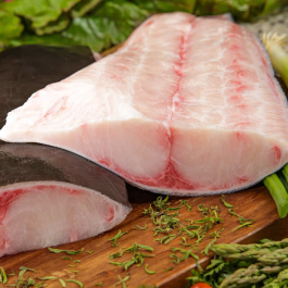 Cobia Fillets Skin On Boneless (Individually Packed) Per 1kg/Frozen ...
